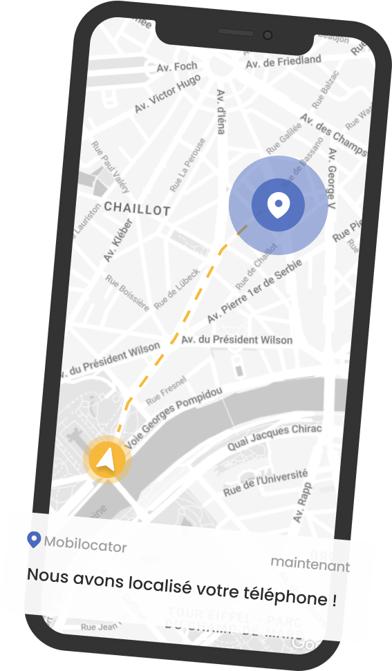 Localisez votre téléphone - MobiLocator